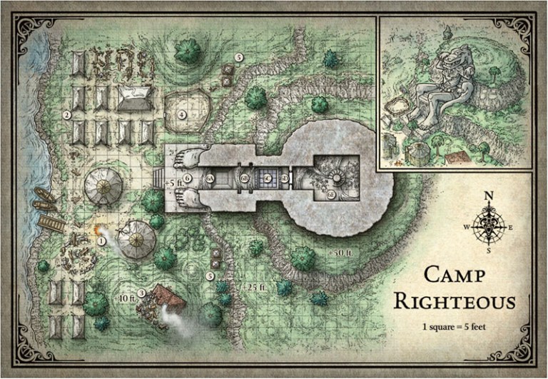 D&D Adventure Maps through the Years – Andrew J. Luther